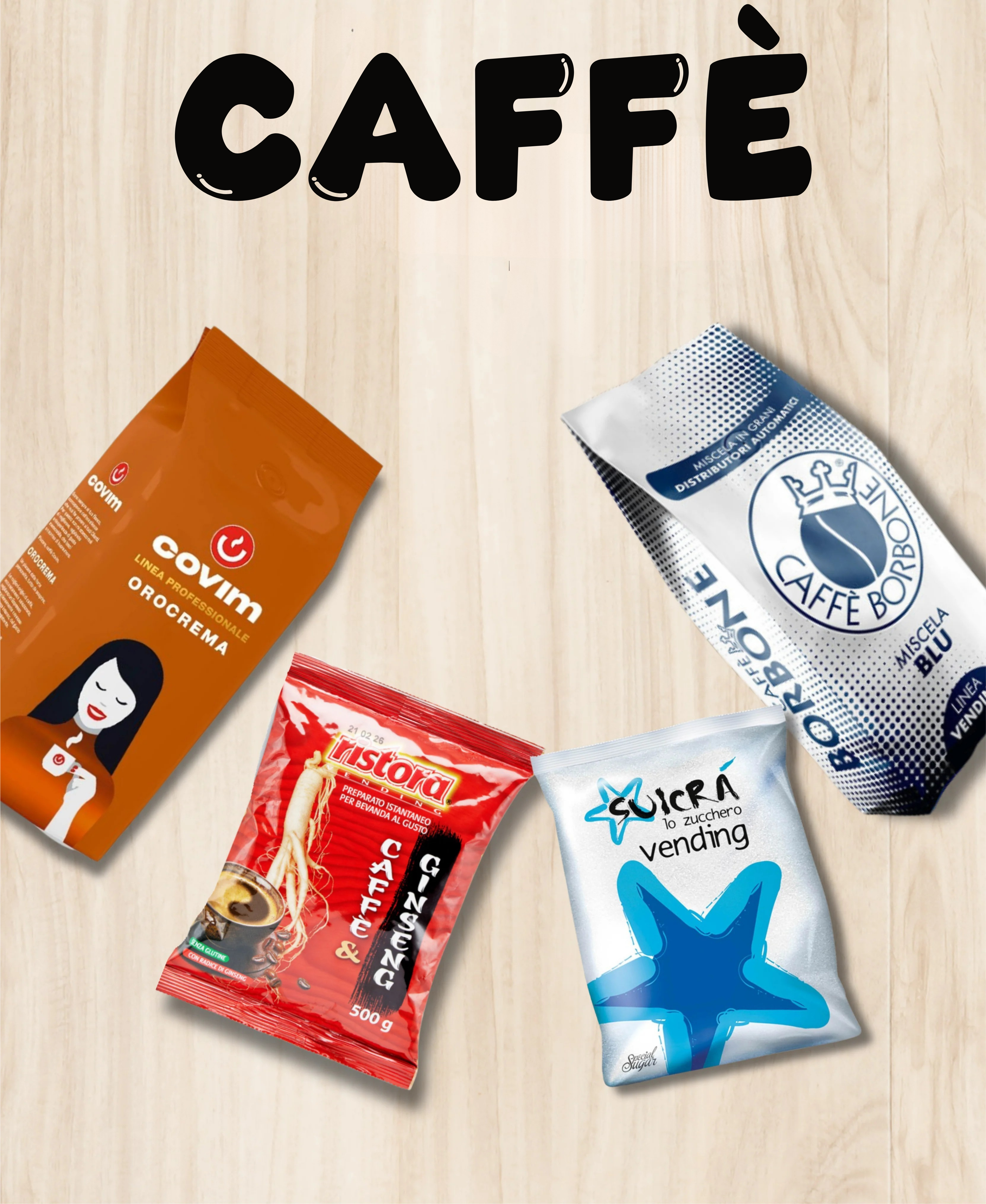 CAFFÈ E SOLUBILI – About Snack